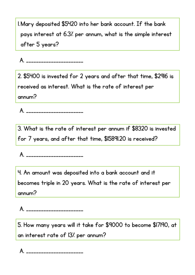 Year 7 Maths Test Bundle - Thrive Education Australia