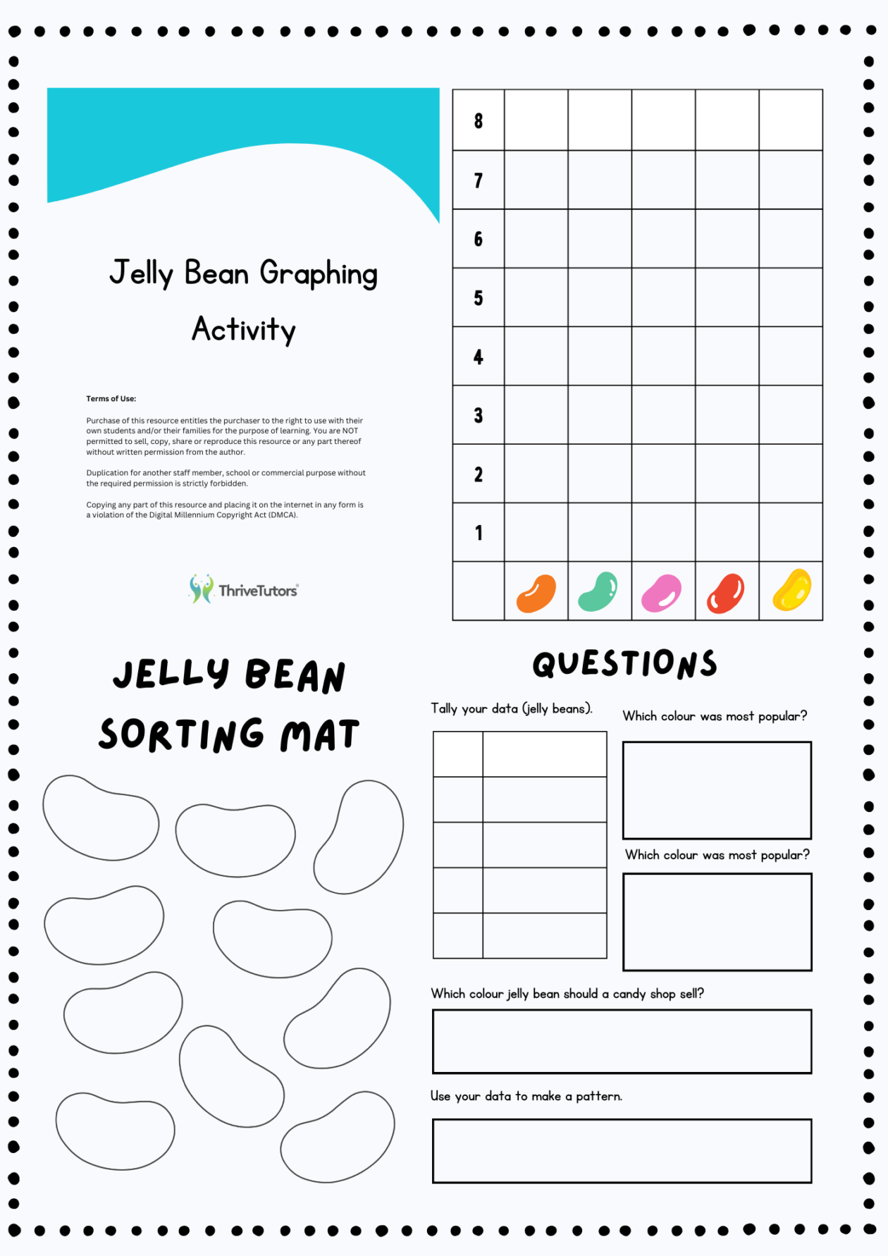 Jelly Bean Graphing Activity - Thrive Education Australia