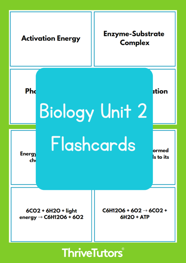 Biology Unit 2 Flashcards - Thrive Education Australia